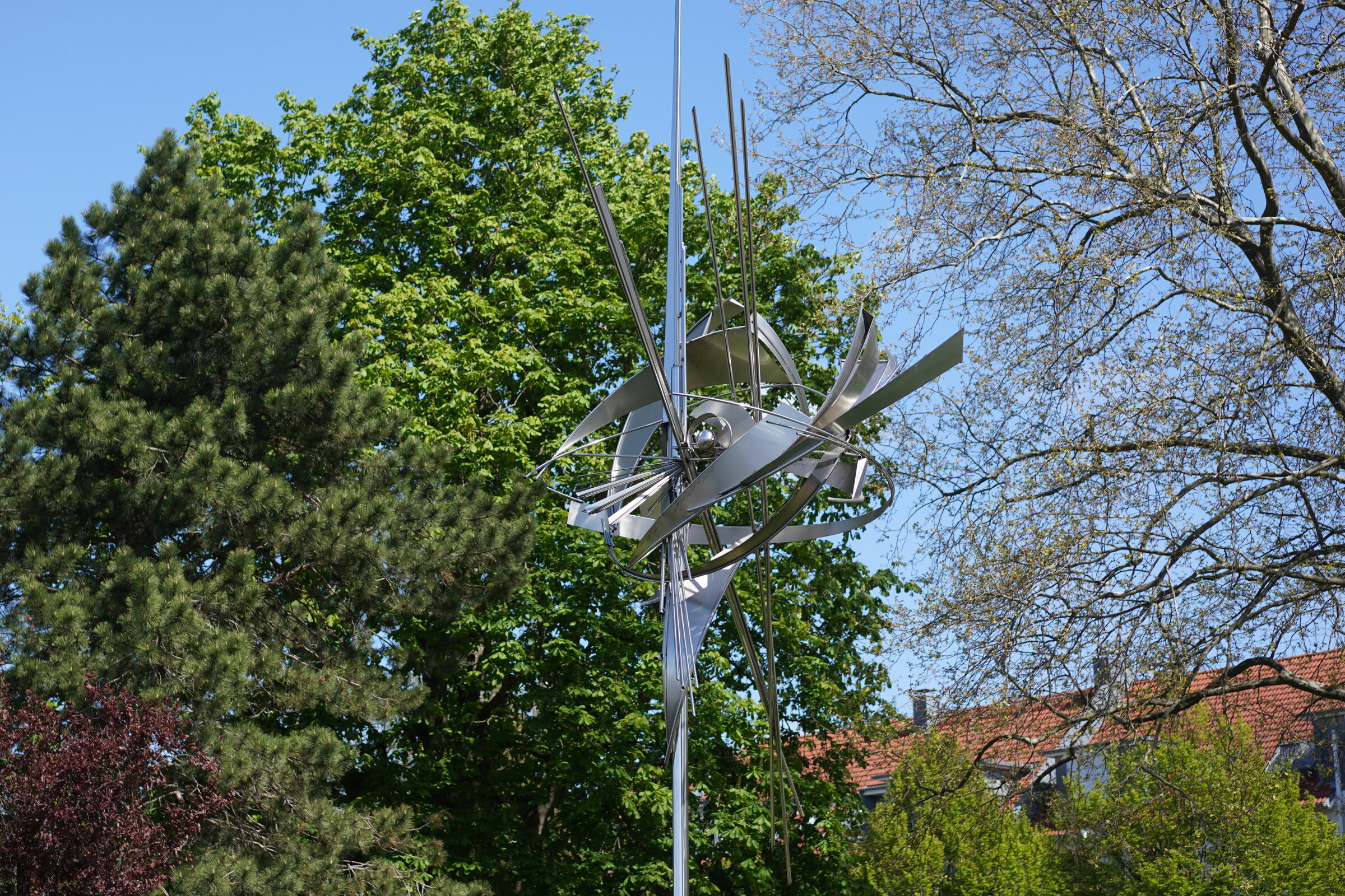 Ernst Günter Hansing: ohne Titel (Edelstahlplastik) – Kulturraum.NRW