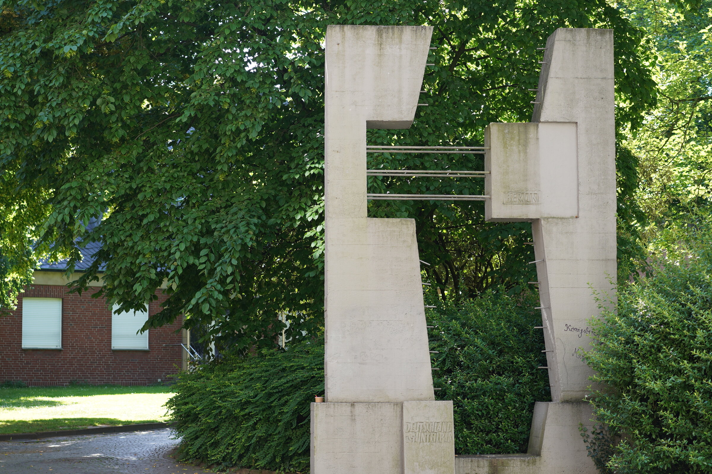Heinz Ridder: Mahnmal Unteilbares Deutschland – Kulturraum.NRW
